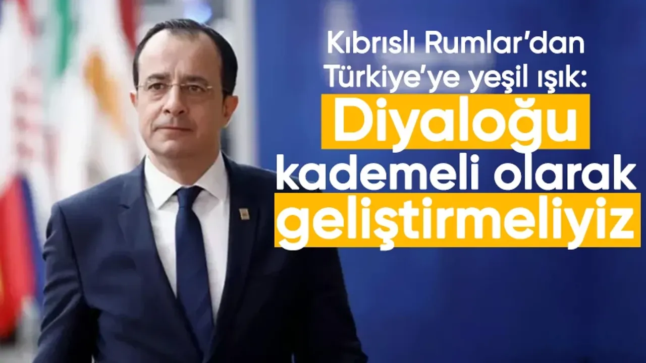 Güney Kıbrıs Rum Yönetimi 'nden yeşil ışık: Diyaloğu kademeli olarak ...