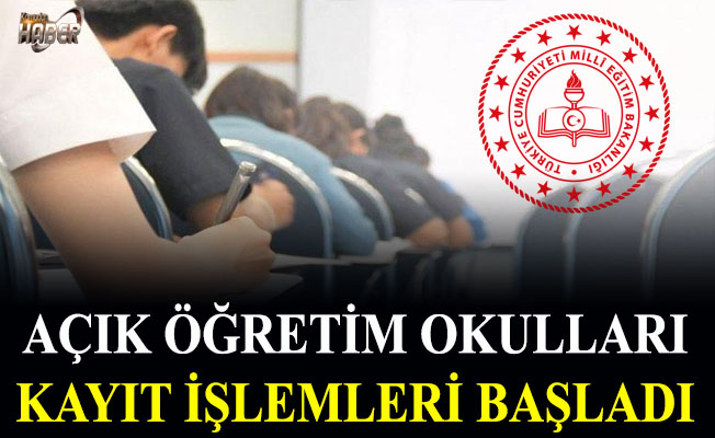 Açık Öğretim Ortaokulu ve Açık Öğretim Lisesi kayıt işlemleri başladı ...