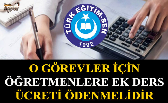 O görevler için öğretmenlere ek ders ücreti ödenmelidir - Kamudanhaber ... O görevler için öğretmenlere ek ders ücreti ödenmelidir - Kamudanhaber ...