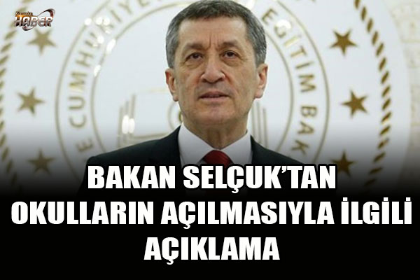 Bakan Selçuk'tan okulların açılması ile ilgili açıklama - Kamudanhaber ... Bakan Selçuk'tan okulların açılması ile ilgili açıklama - Kamudanhaber ...