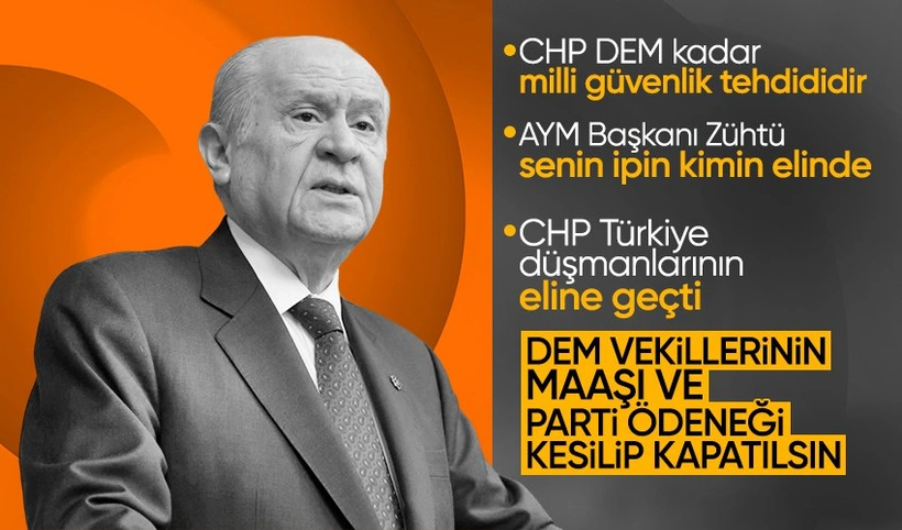 MHP Lideri Devlet Bahçeli açıklamalarda bulundu! CHP DEM kadar milli ... MHP Lideri Devlet Bahçeli açıklamalarda bulundu! CHP DEM kadar milli ...